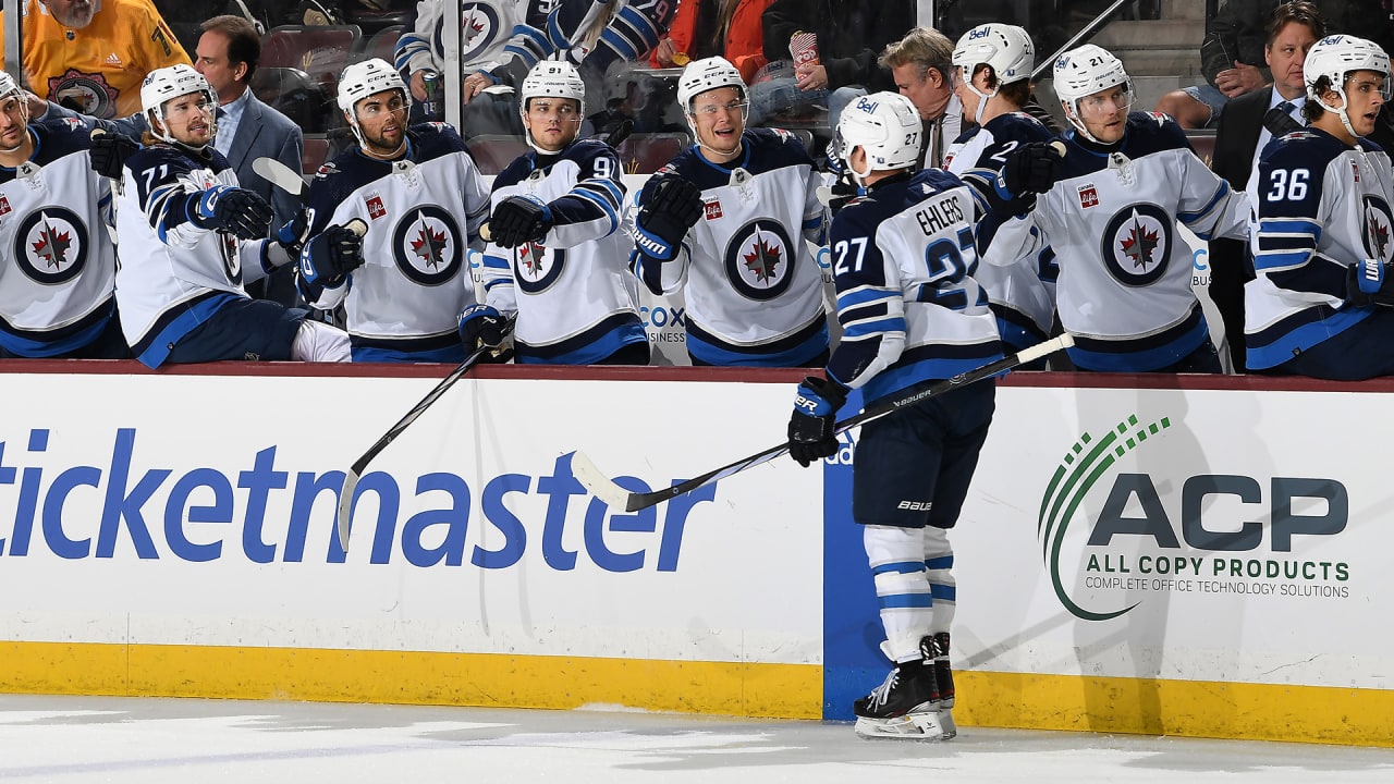 Ehlers wires in a one-timer | NHL.com