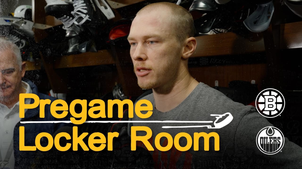 Locker Room Raw: Morgan Geekie | Boston Bruins