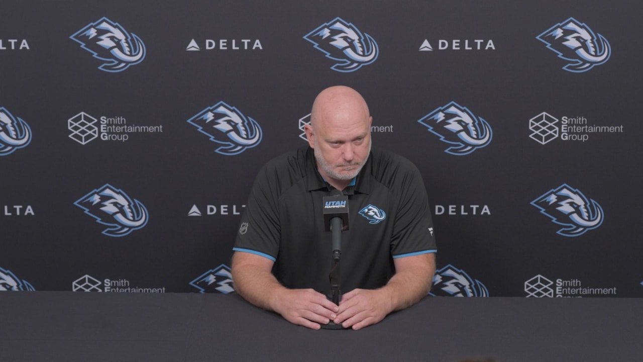 MEDIA DAY: Head Coach André Tourigny | Utah Mammoth