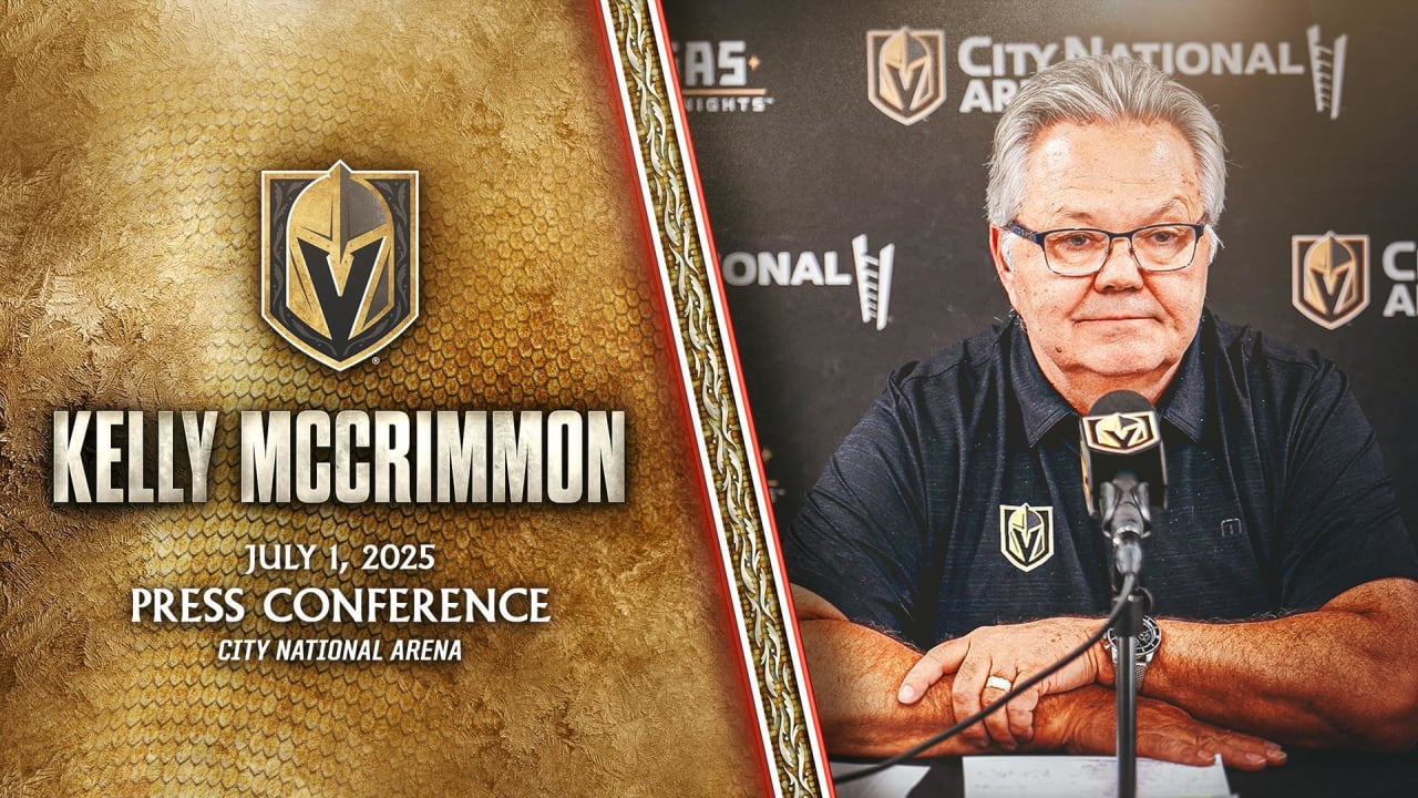 Kelly McCrimmon Free Agency Press Conference | Vegas Golden Knights