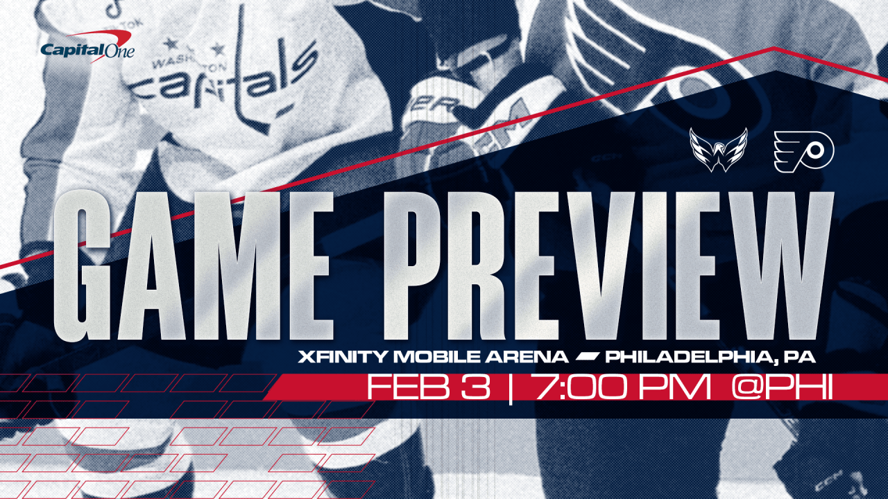 Caps Face Flyers in Philly | Washington Capitals