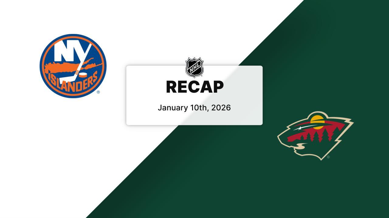 NYI at MIN | Recap | New York Islanders
