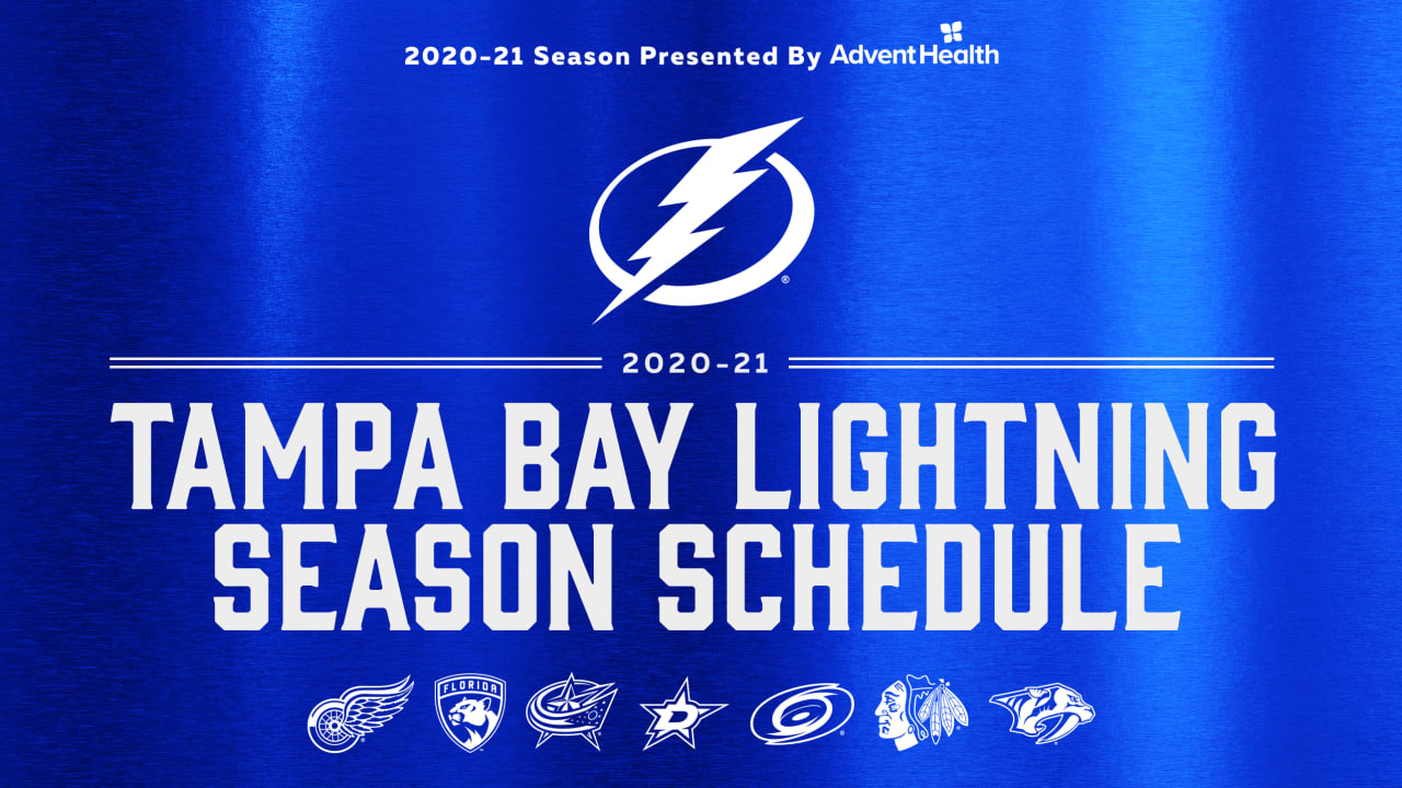 Lightning announce 2021 season schedule | Tampa Bay Lightning