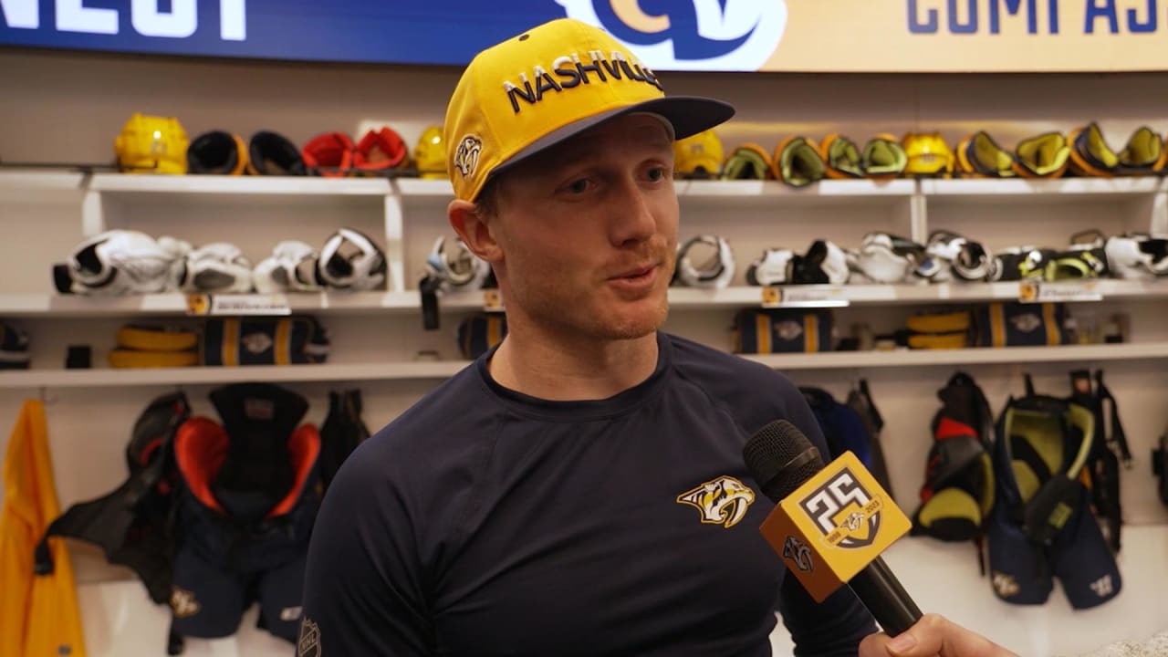 Pregame: VGK vs. NSH, Nyquist | Nashville Predators