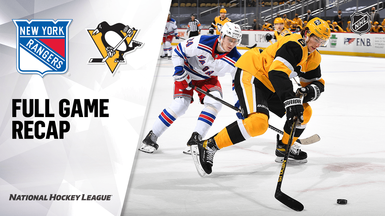 Recap: PIT 4, NYR 2 | NHL.com