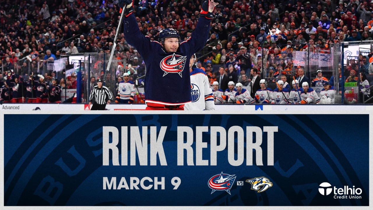 Rink Report (3/9/24) | Columbus Blue Jackets