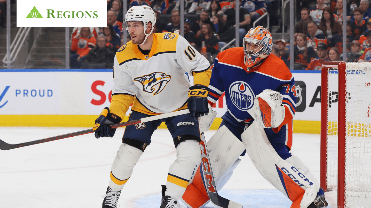 Sissons Tallies Lone Predators Goal in 4-1 Loss to Oilers | Nashville ...