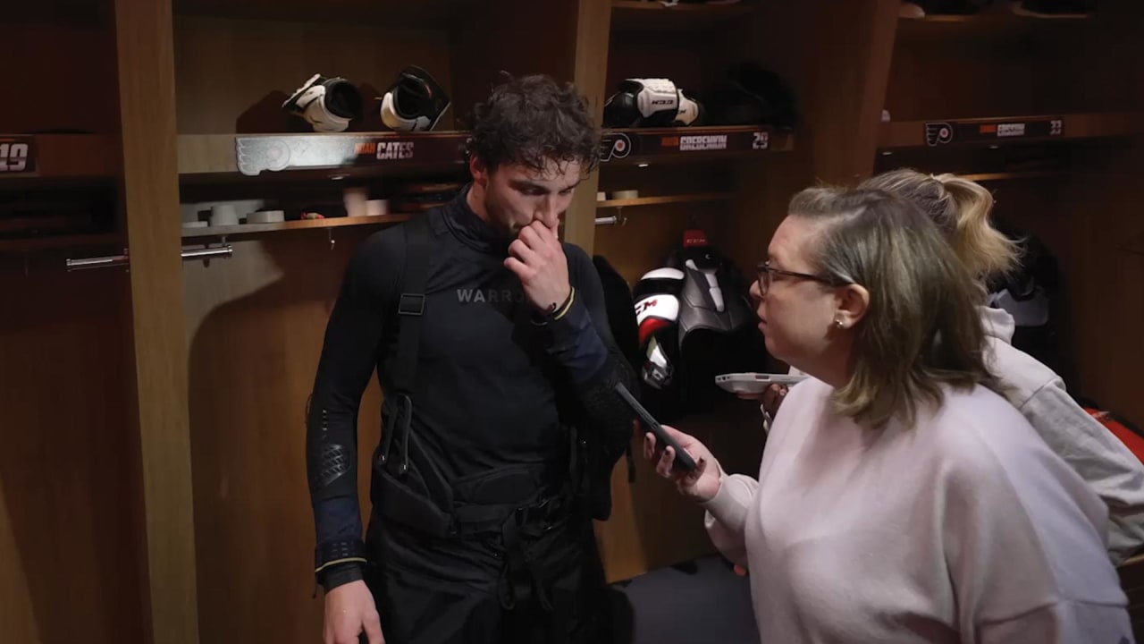 3/6 Practice: Noah Cates | Philadelphia Flyers