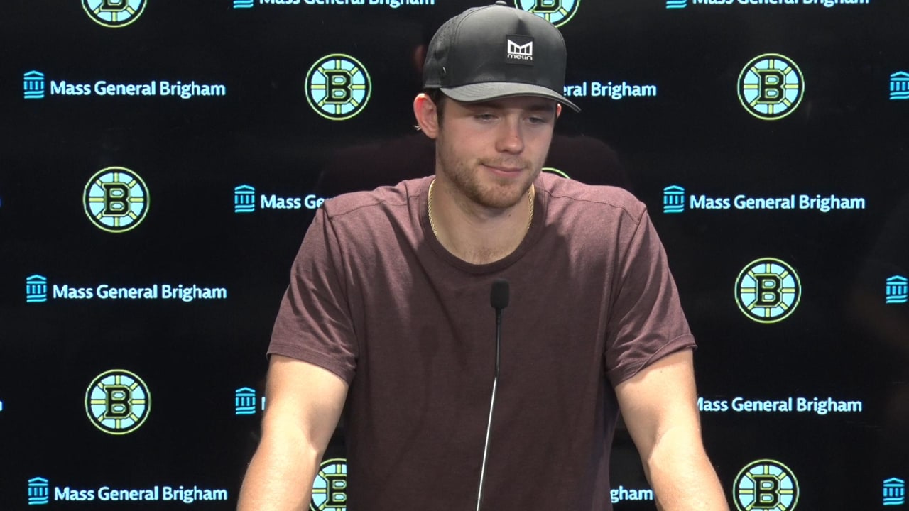 Locker Room Raw: Johnny Beecher | Boston Bruins