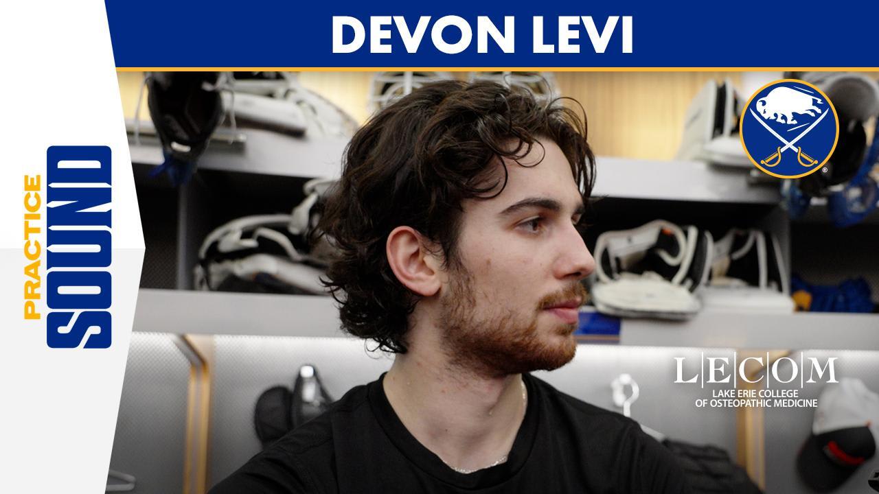 Levi After Practice | Buffalo Sabres