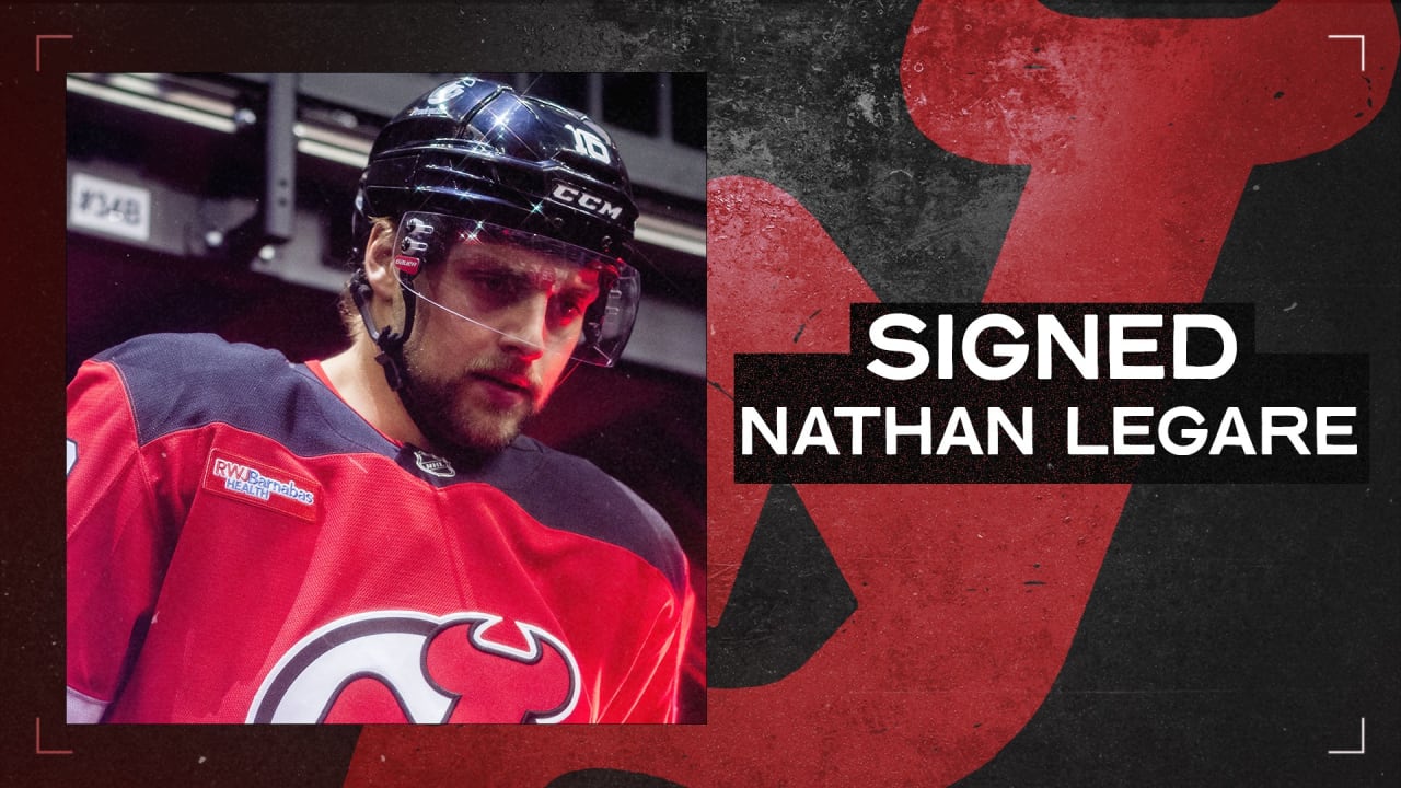 Légaré Re-Signs with Devils | RELEASE | New Jersey Devils