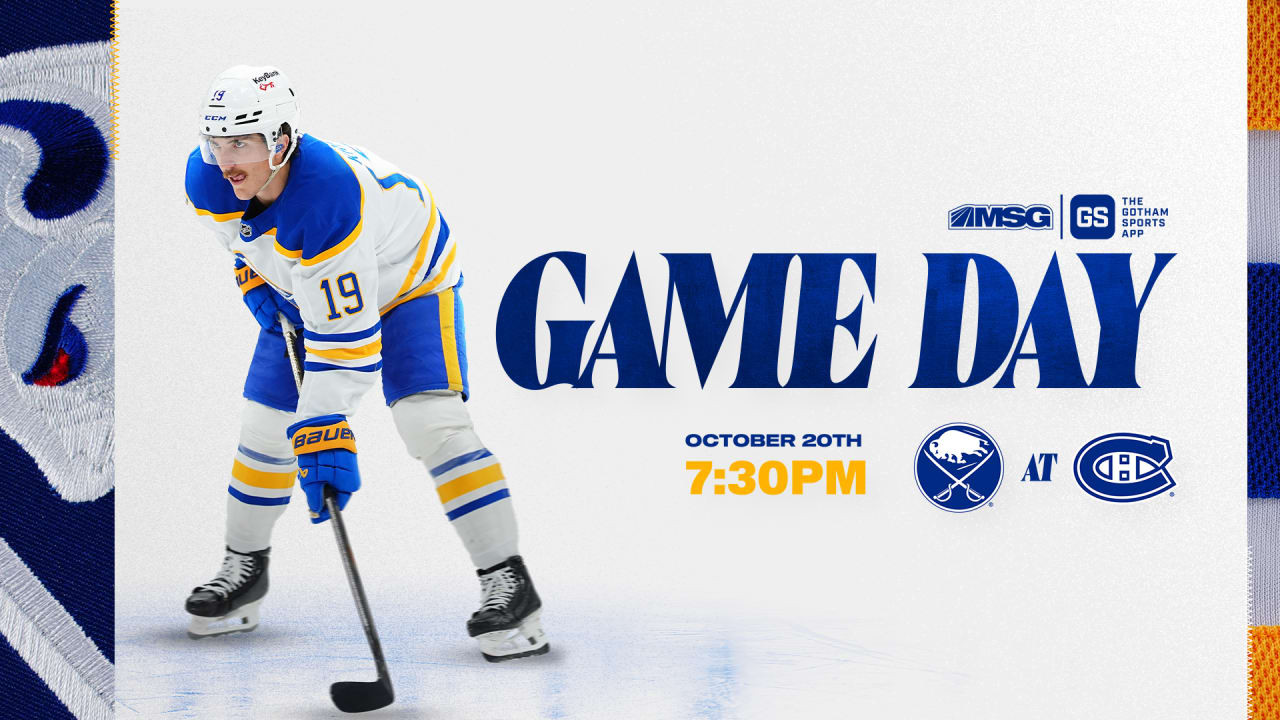 Sabres at Canadiens | How to watch, lineup notes, and storylines ...