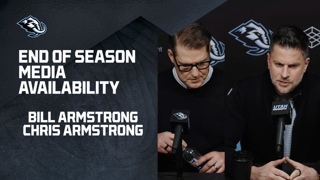 EXIT INTERVIEW: Bill Armstrong, Chris Armstrong | Utah Mammoth