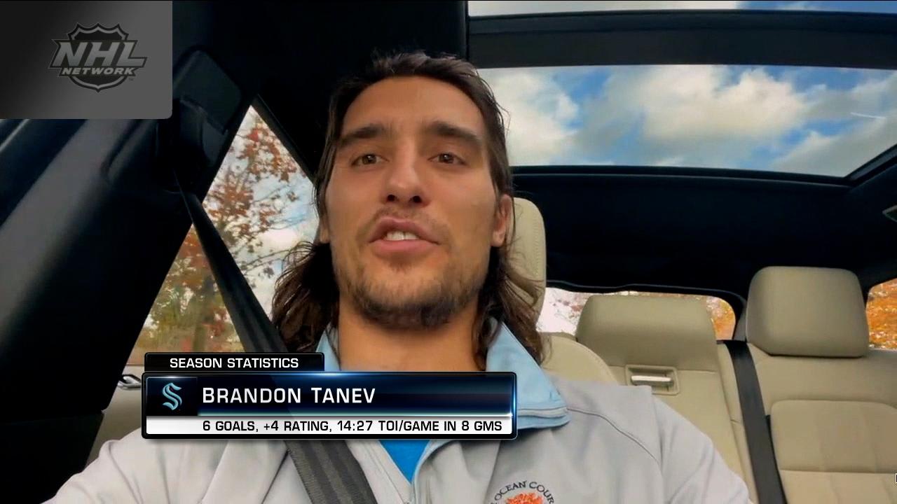 Brandon Tanev joins NHL Tonight | Seattle Kraken