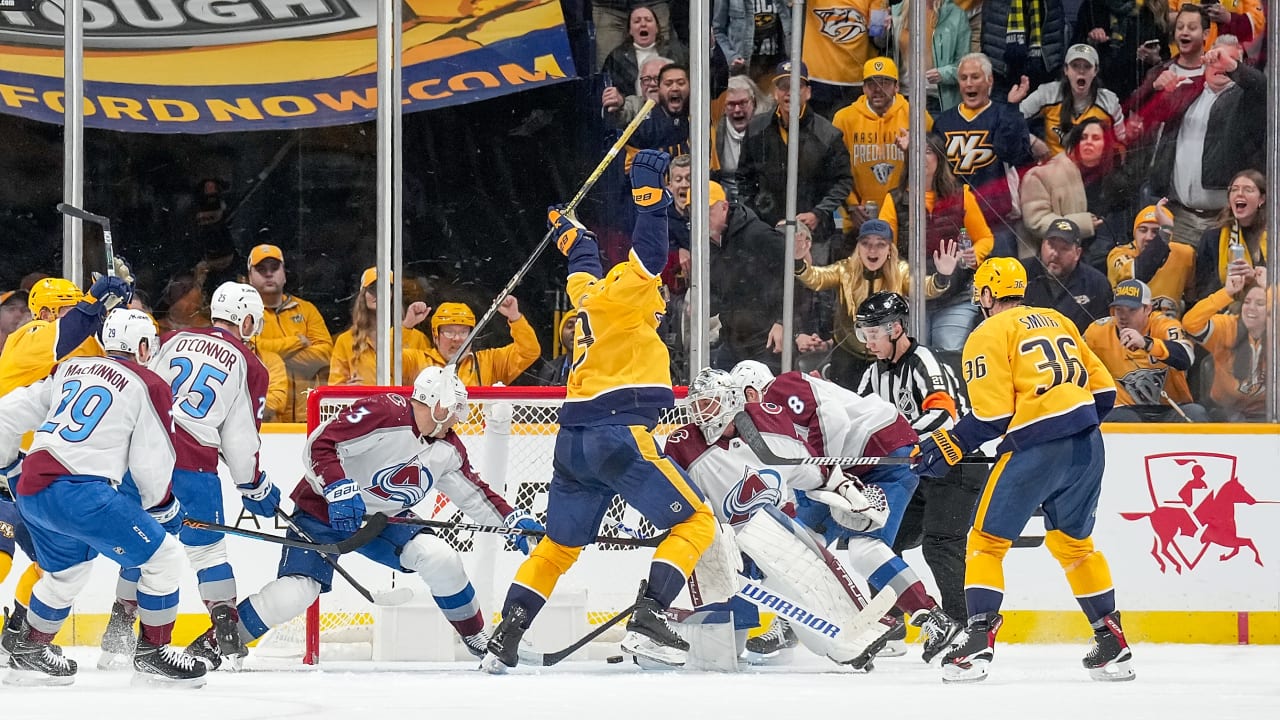 Avalanche vs. Predators | Nashville Predators