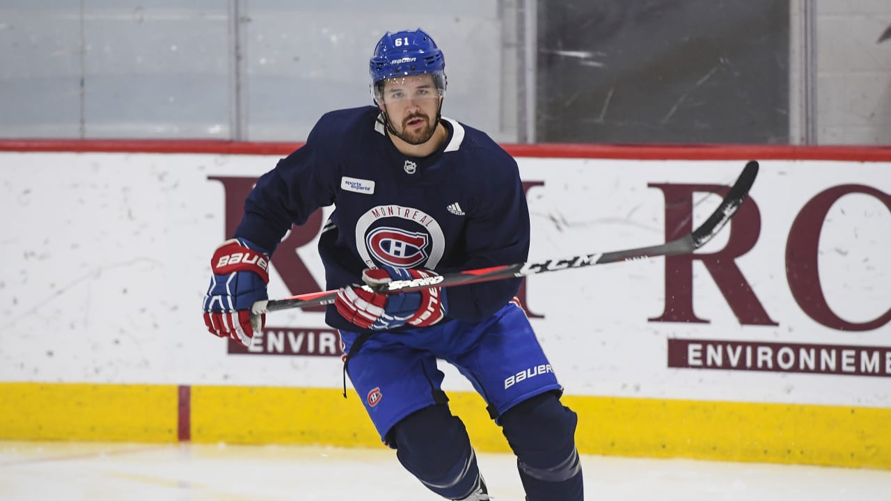 Xavier Ouellet et son éternel camp d'entraînement | Canadiens de Montréal