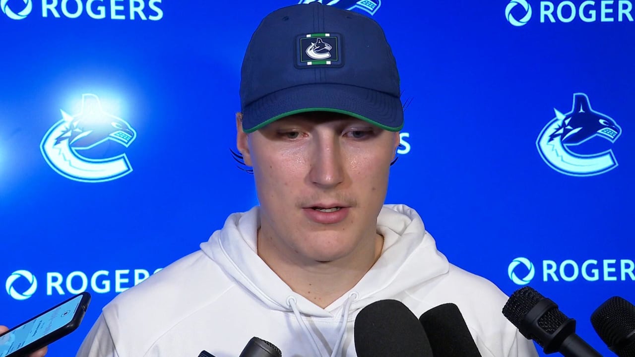 POSTGAME | Räty vs. Predators | Vancouver Canucks