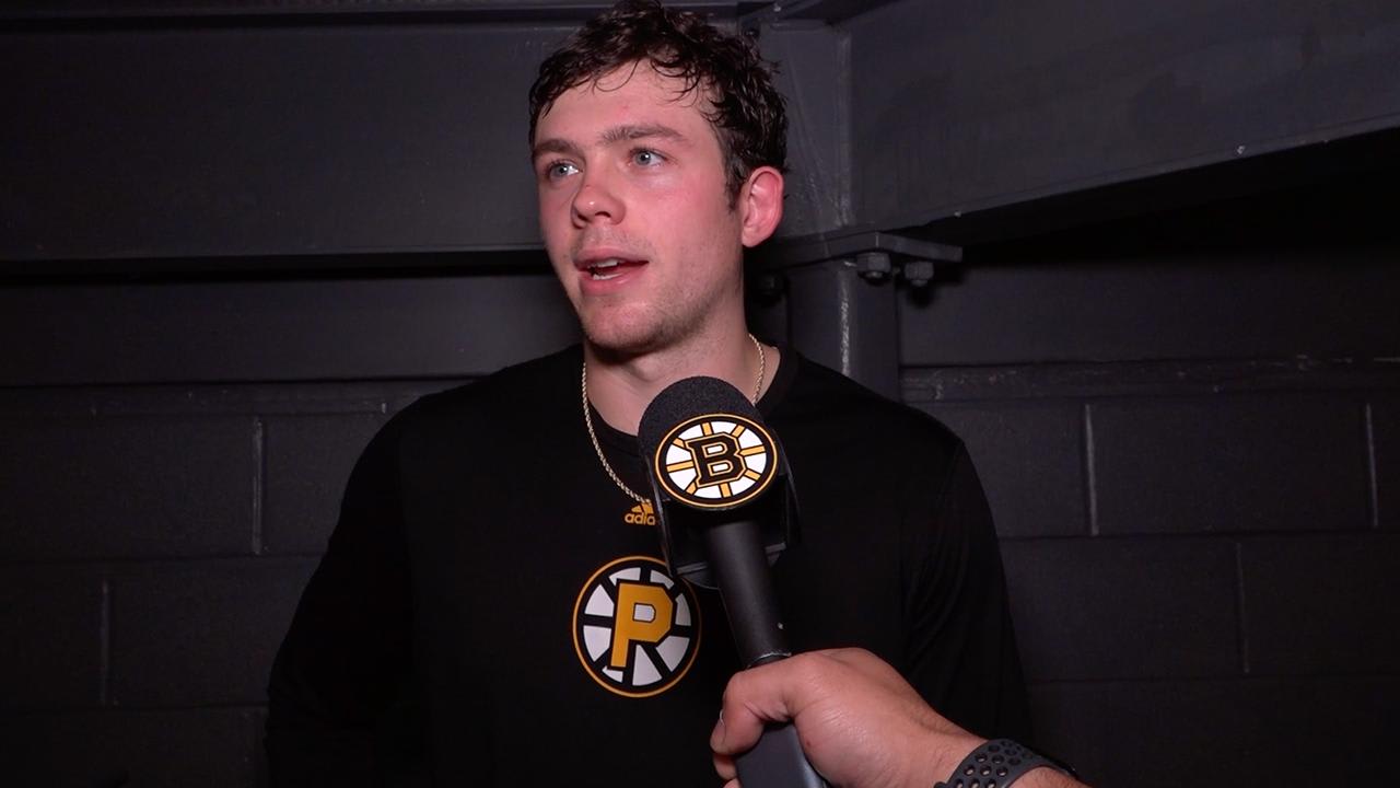 Locker Room Raw: Johnny Beecher | Boston Bruins
