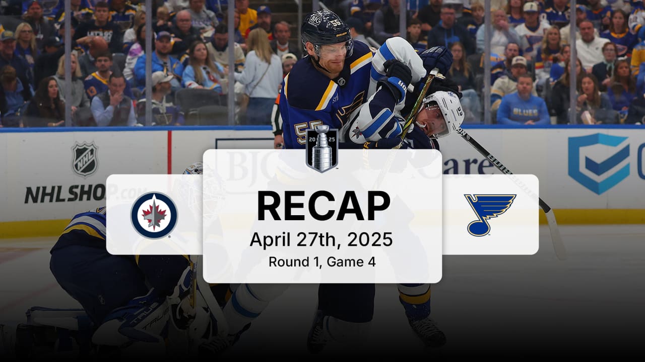 WPG at STL | Recap | Gm 4 | NHL.com