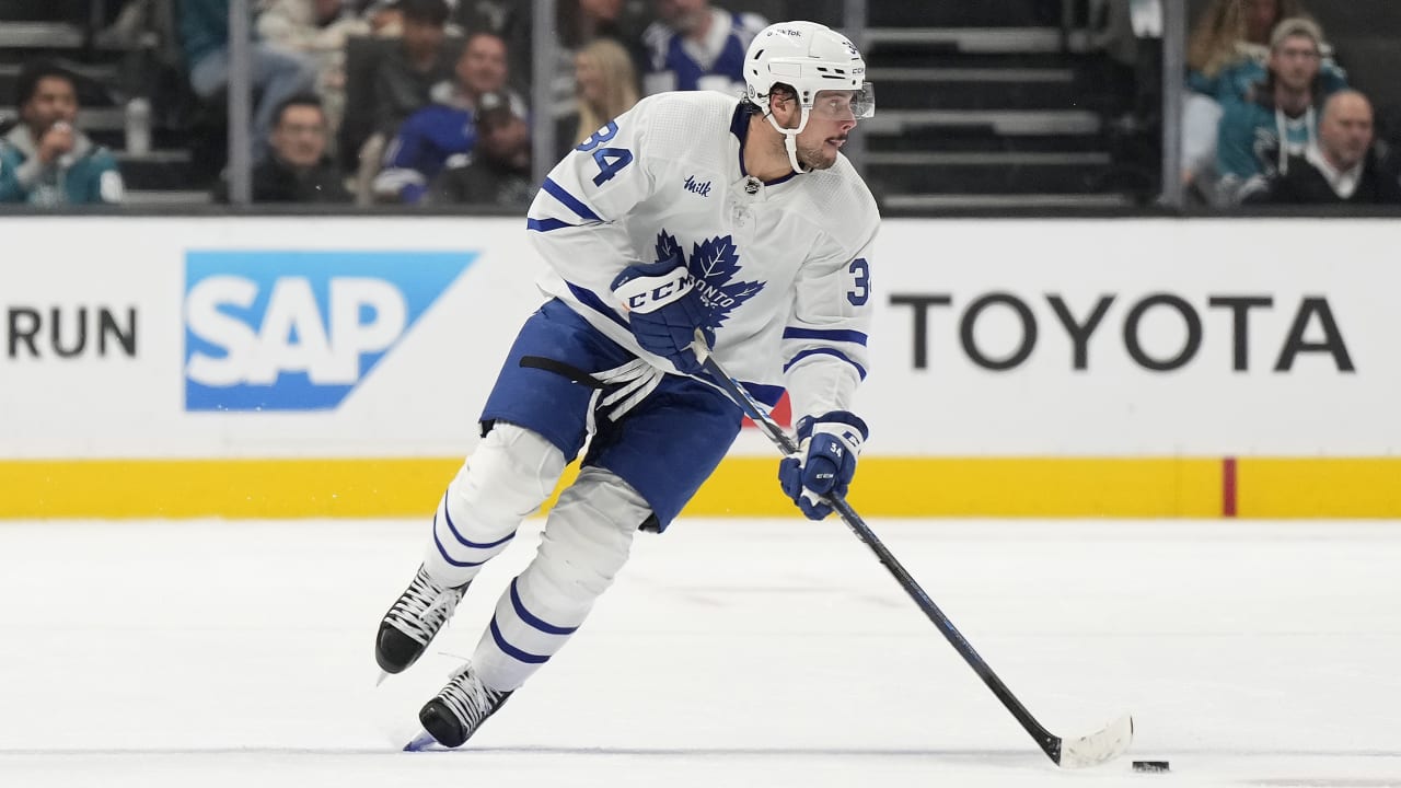 NHL On Tap: Matthews looks to stay hot for Maple Leafs vs. Hurricanes ...