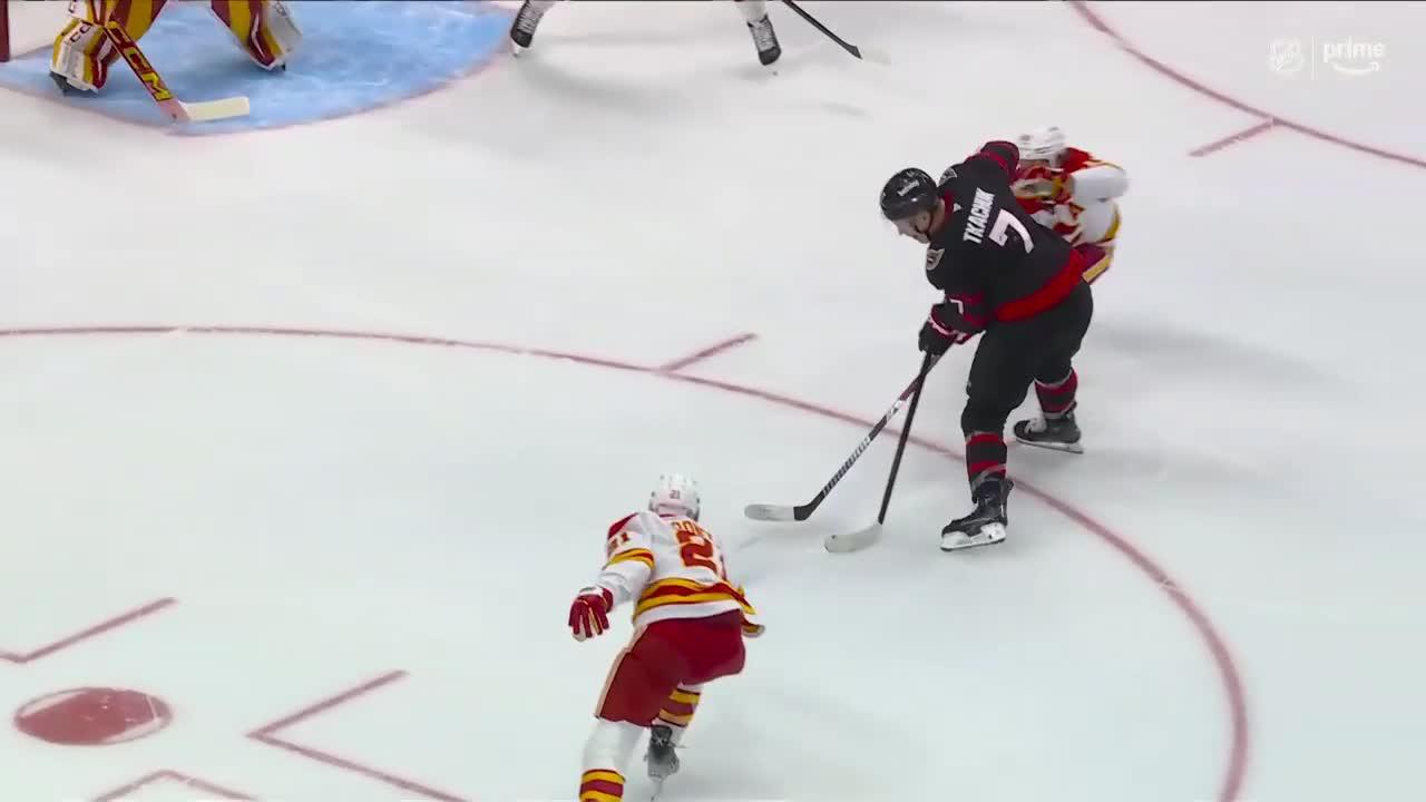 CGY@OTT: Tkachuk scores PPG against Dustin Wolf | Ottawa Senators