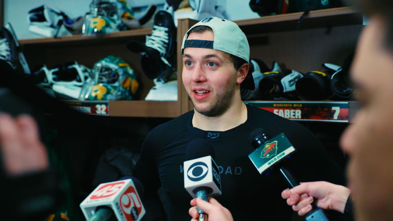 Faber at Practice 1/26 | Minnesota Wild