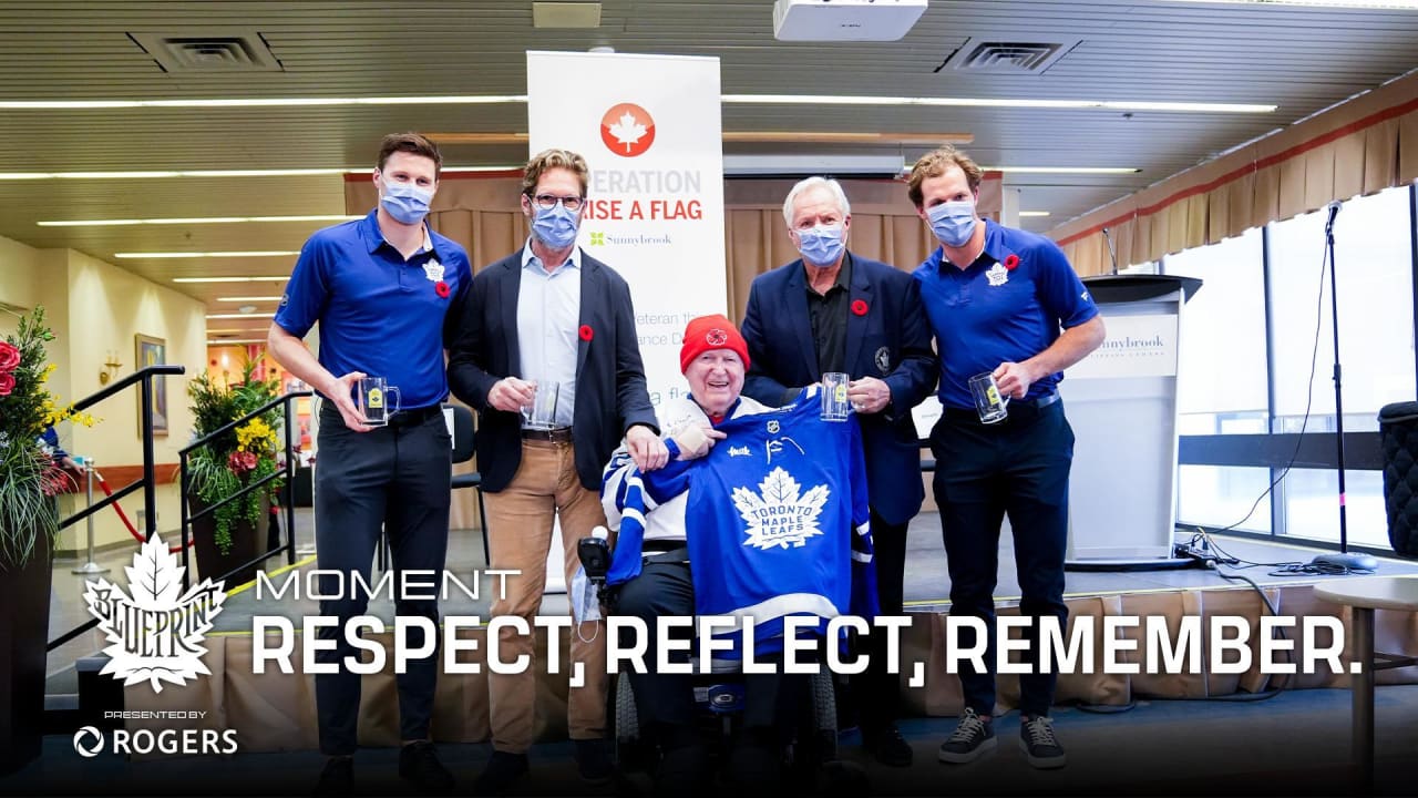Respect, Reflect, Remember.| The Leaf: Blueprint Moment | Toronto Maple ...