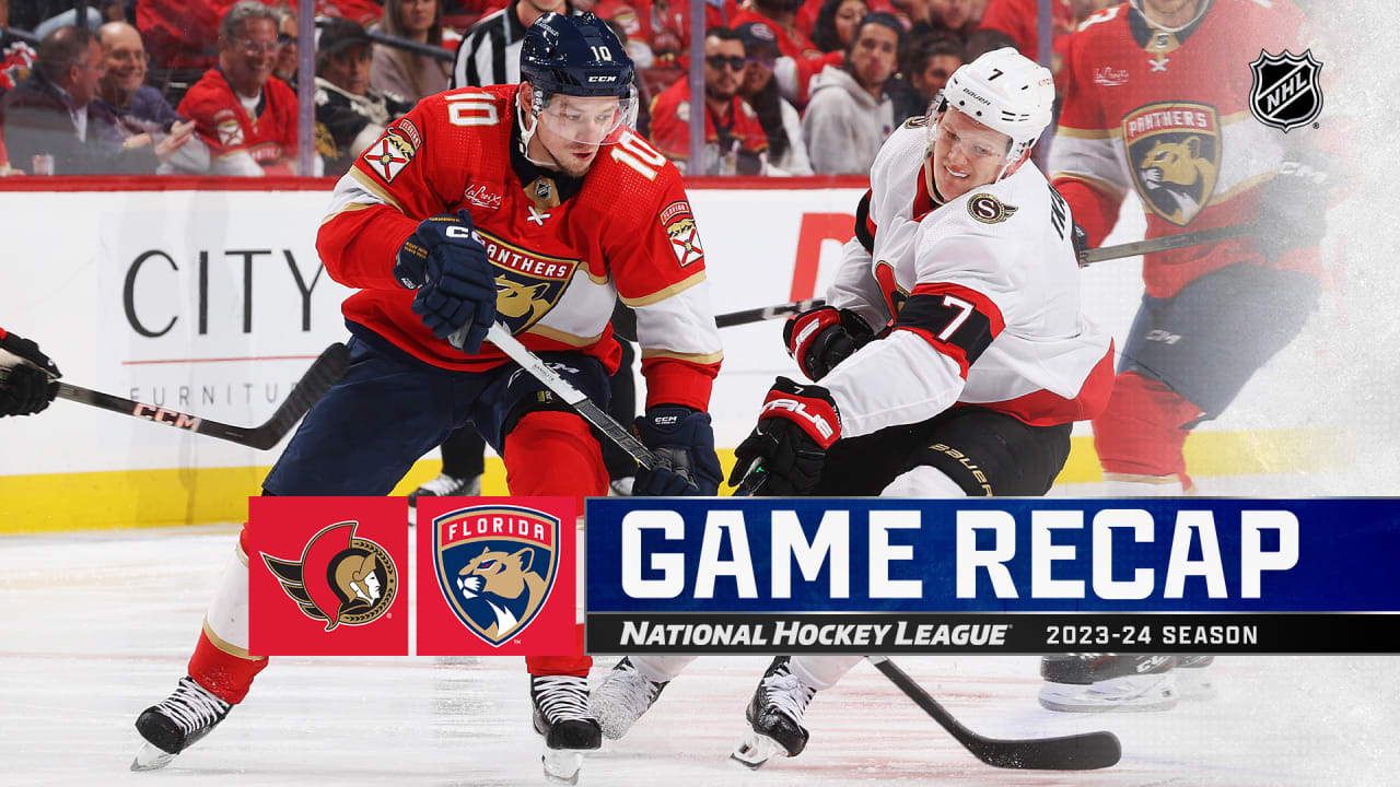 Stolarz makes 25 saves, Panthers shut out Senators | NHL.com