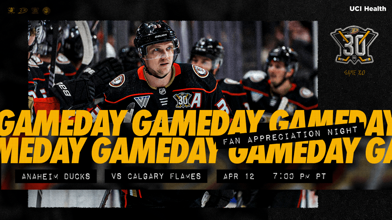 Preview: Ducks Host Flames on Fan Appreciation Night | Anaheim Ducks