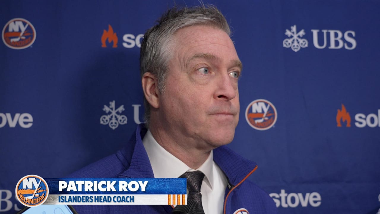 NYI at TOR 12/31: Patrick Roy | New York Islanders