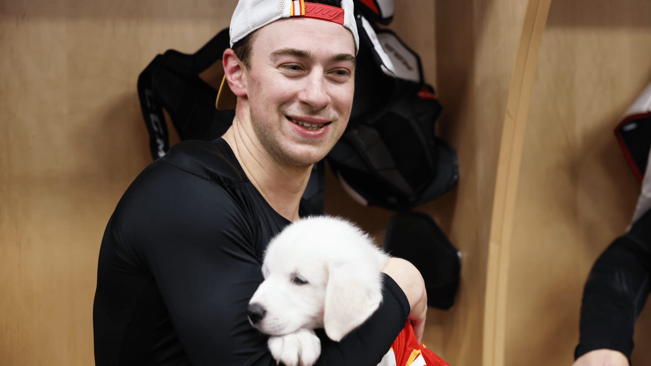 Puppies & Players | Calgary Flames