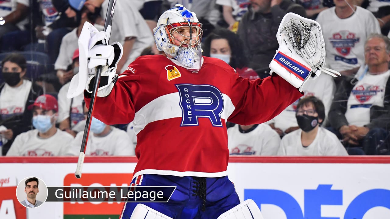 Rocket : Le retour du Cayden Primeau des séries? | LNH.com