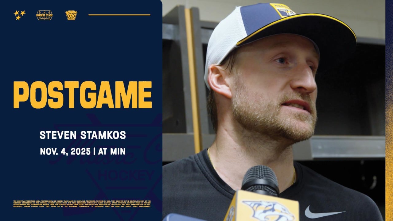 Postgame: Steven Stamkos | Nashville Predators