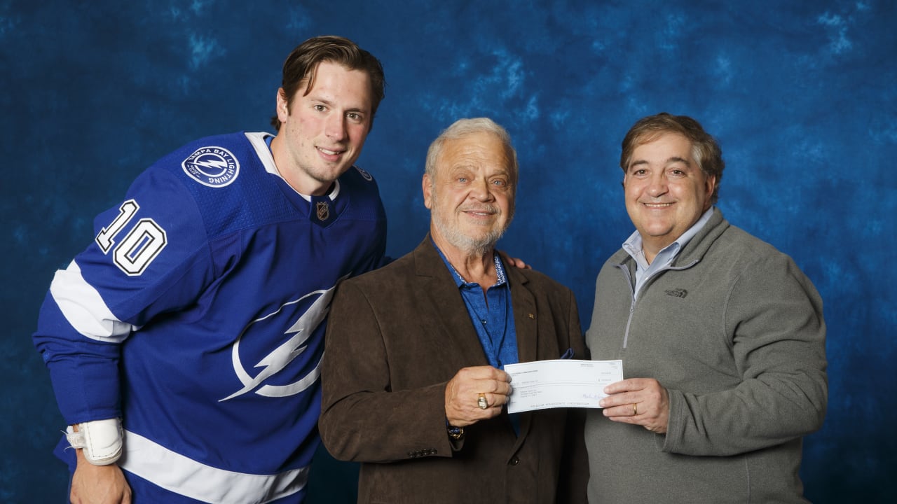 David Wallace honored as Lightning Community Hero | Tampa Bay Lightning