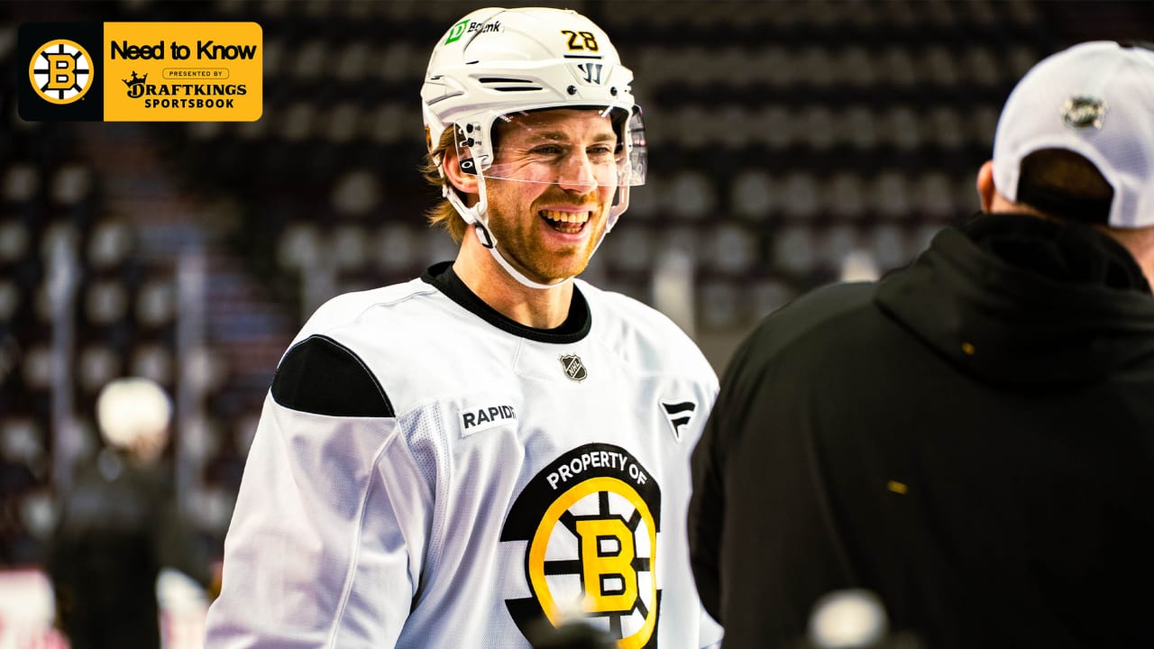 Need to Know: Bruins at Flames | Boston Bruins