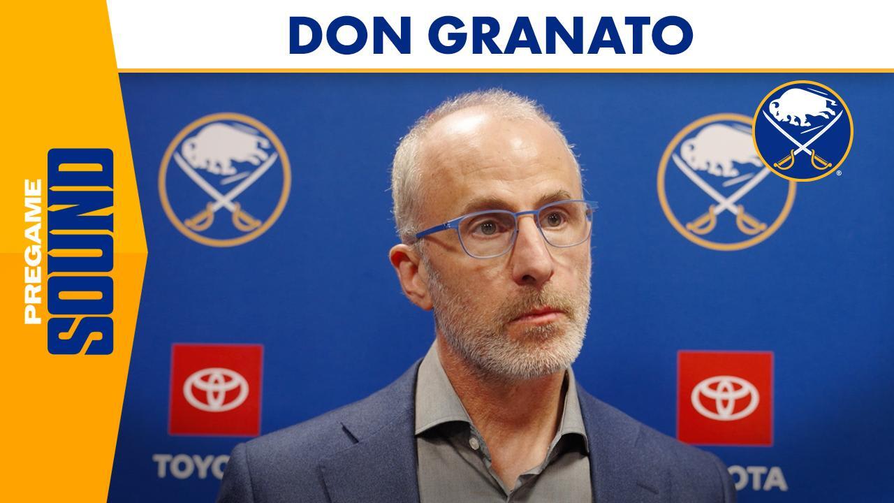 Granato Pregame at FLA | Buffalo Sabres