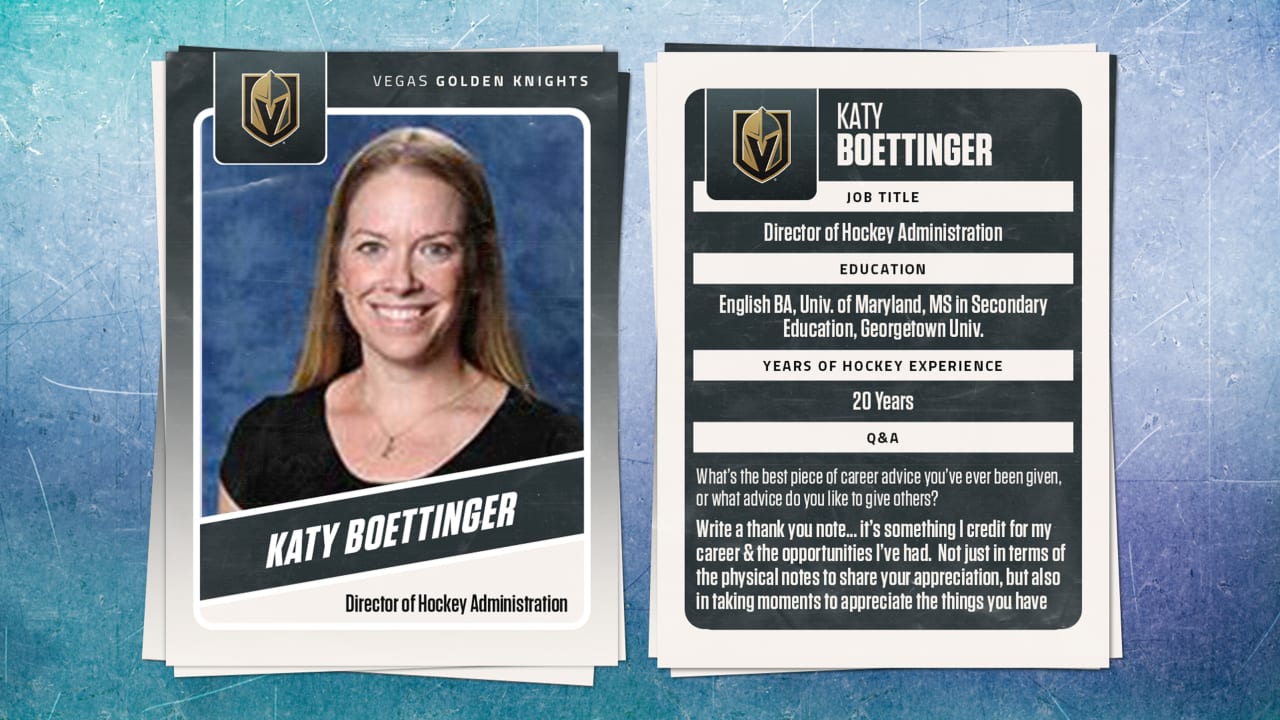Women in Hockey: Katy Boettinger | NHL.com