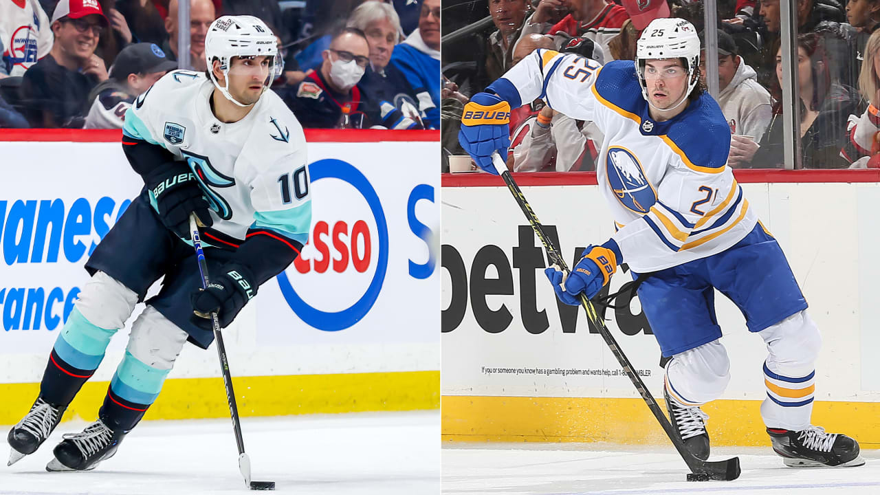 Beniers of Kraken, Power of Sabres among 12 rookies to watch this ...