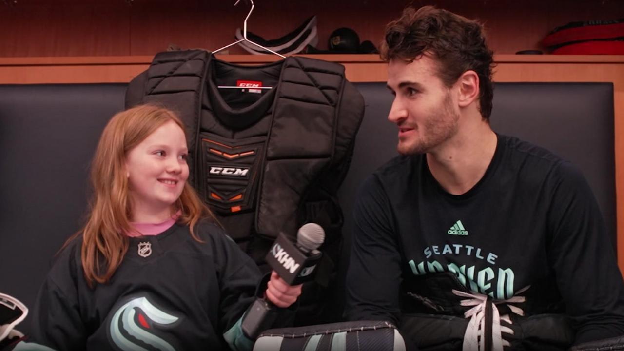 Audrey Chats with Joey & Grubi | Seattle Kraken