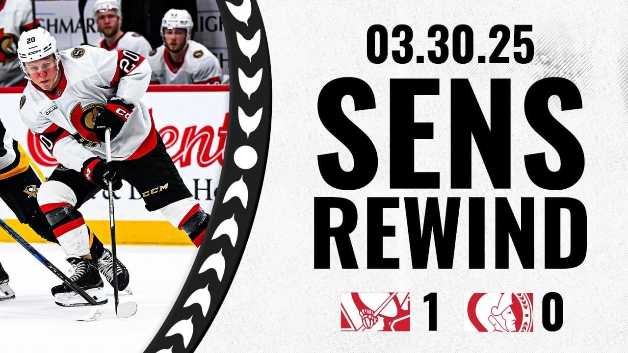 Sens Rewind: Sens Pick Up Point but Fall Short in OT | Ottawa Senators