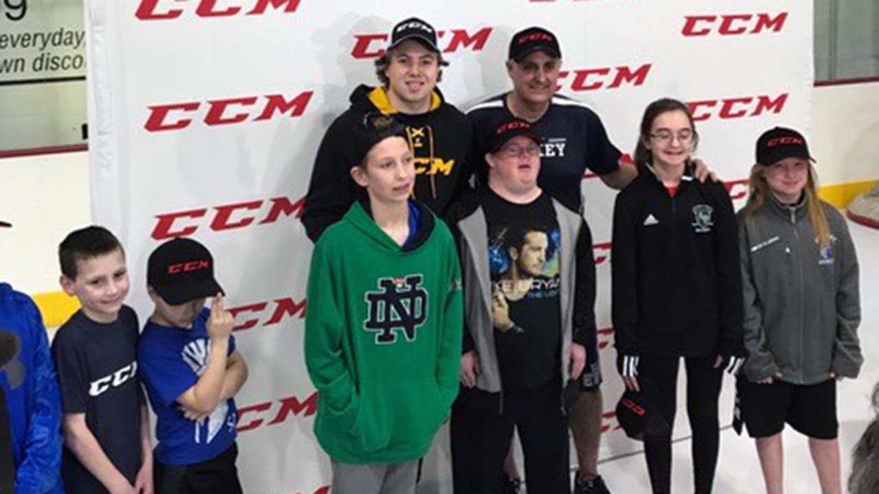 McAvoy surprises special needs kids with hockey gear | NHL.com