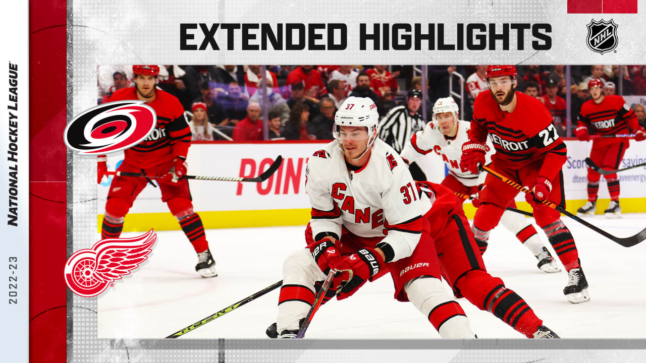 CAR @ DET | Detroit Red Wings