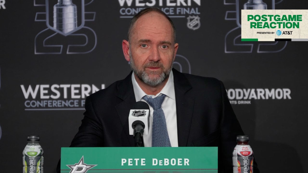 DAL@EDM Postgame: Pete DeBoer | Dallas Stars