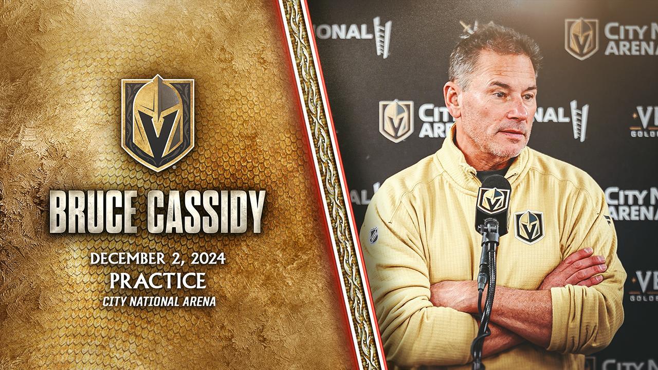 Bruce Cassidy 12/2 | Vegas Golden Knights