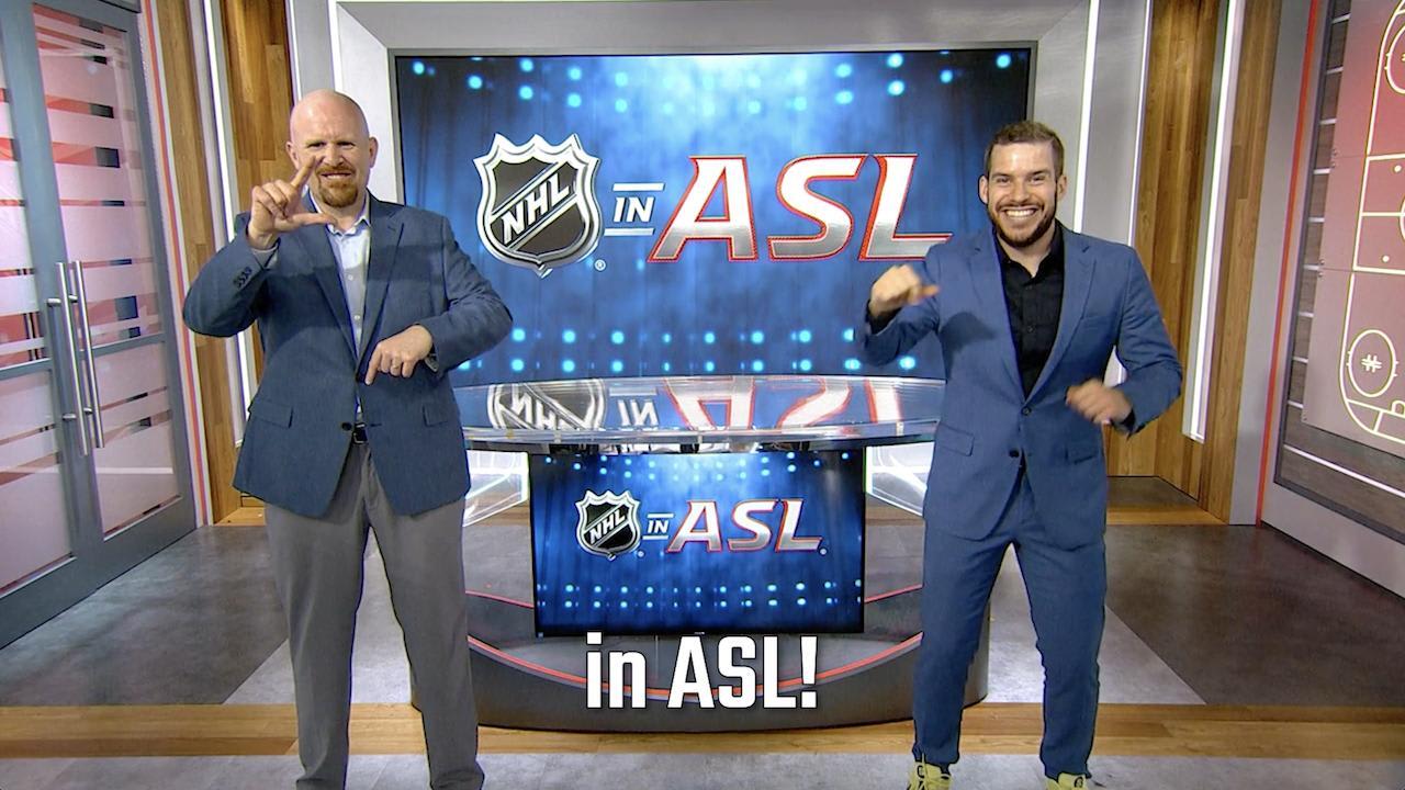 Behind the scenes of the NHL in ASL broadcast | NHL.com