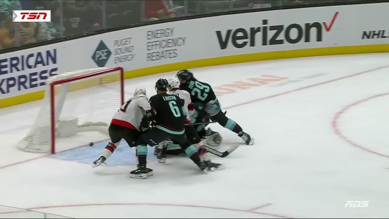 OTT@SEA: Kelly scores goal against Seattle Kraken | Sénateurs d’Ottawa