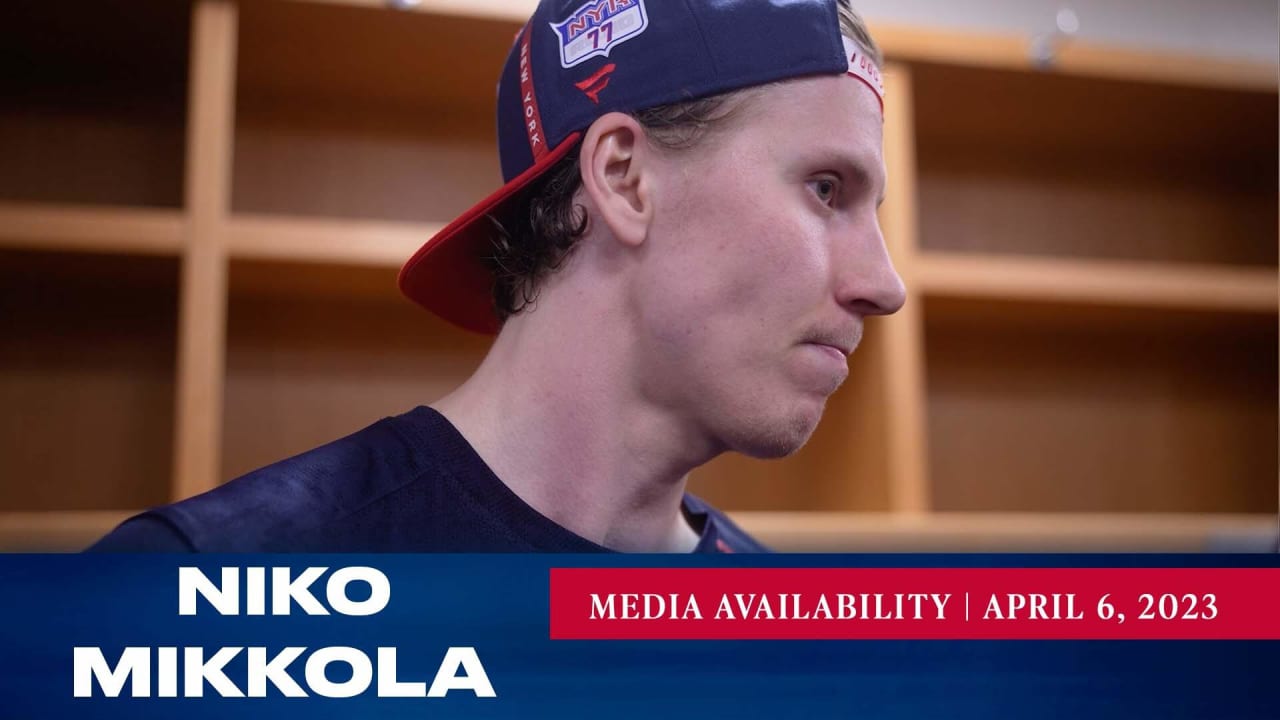 04.06.23 Postgame: Mikkola | New York Rangers