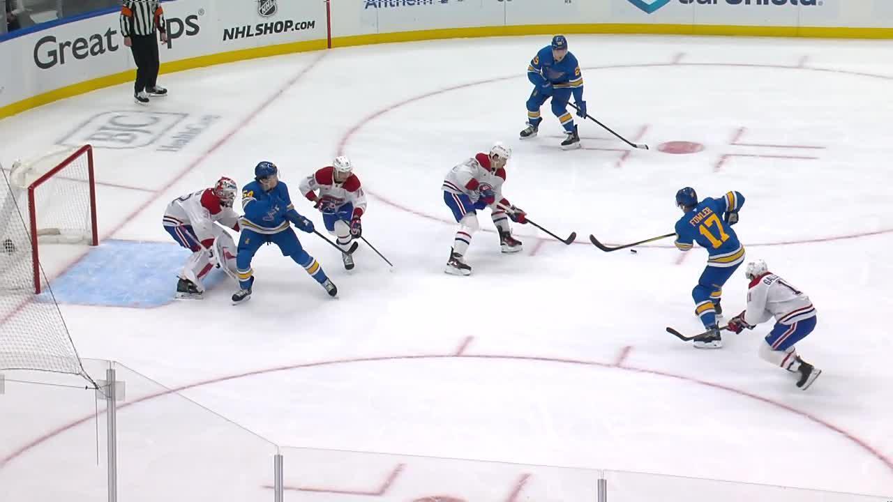 MTL@STL: Berggren scores goal against Jacob Fowler | NHL.com