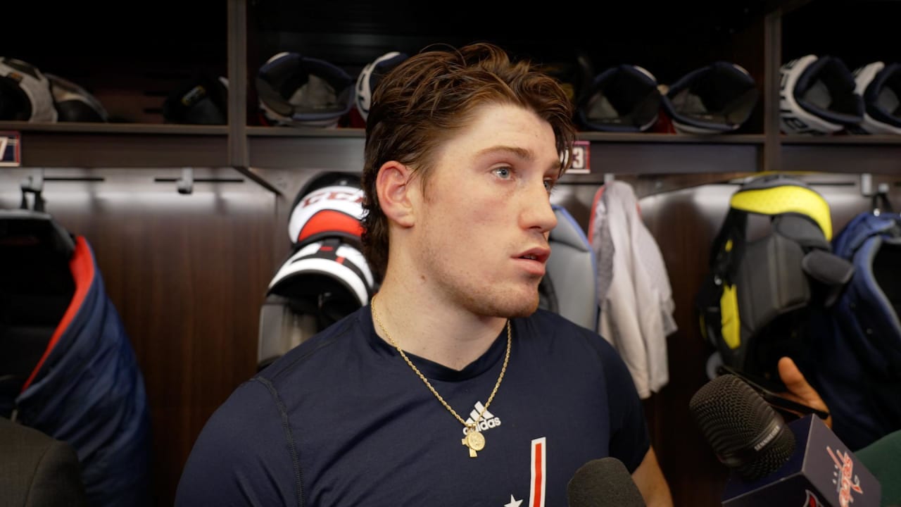 Ryan Leonard | Postgame | Washington Capitals