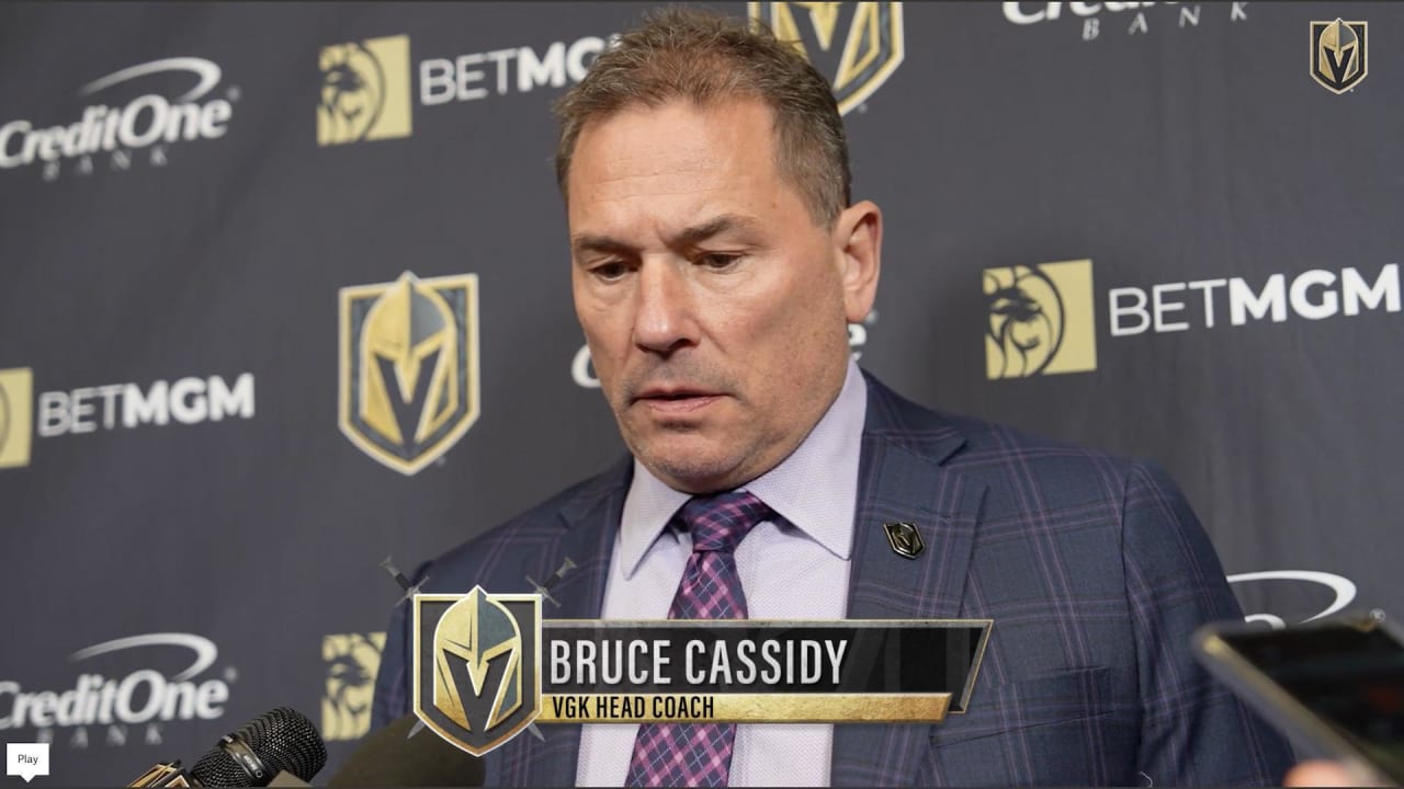 Bruce Cassidy Postgame 1/27 | Vegas Golden Knights